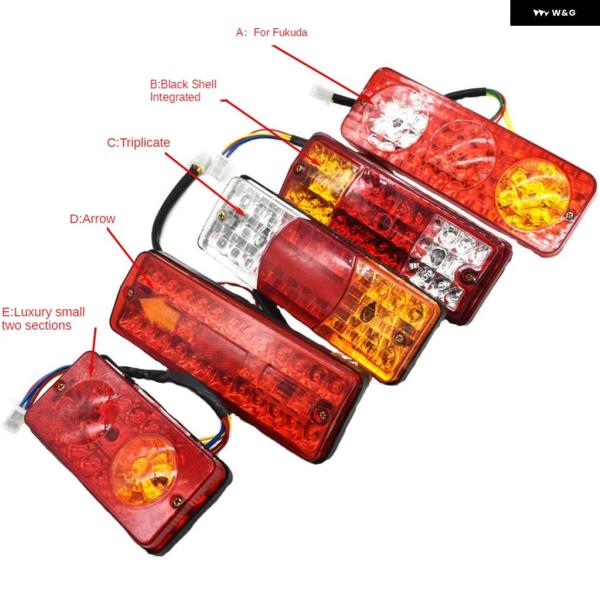 2電気 テールライト 三輪四輪車完全密閉式電動カーポートステアリング リア テールライト 付き カスタム パーツ アクセサリーSpecial Features:With steering rear lightsOrigin:Mainland...