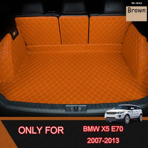 レザーカー トランク マット BMW X5 E70 2007-2013 トランク トランク マット X5ライナー パッド BMW E70カーゴ パッド テールカーゴライナー 2010 2012年 カスタム パーツ アクセサリーHigh-co...