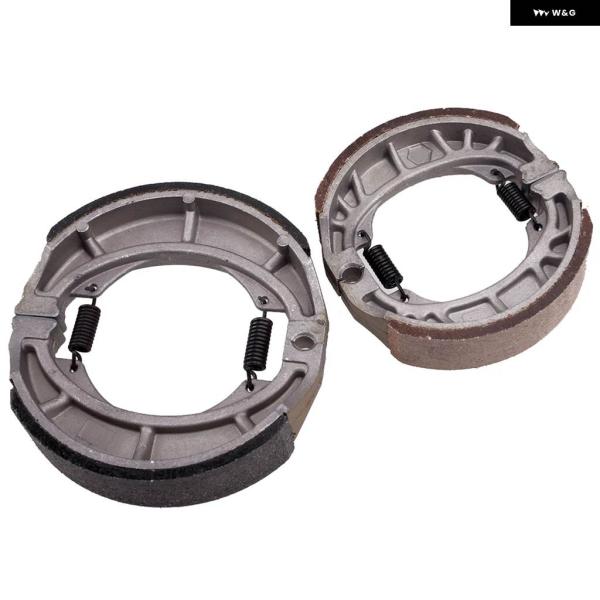 ホンダ ATC185 ATC125M ATC185S ATC200E ATC200 ATC200E S BIG RED ATC200M ATC200Sにフィット オートバイ 前輪ブレーキシューズ2 カスタム パーツ アクセサリーHigh-c...