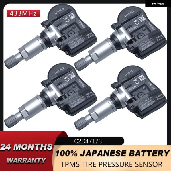TPMS タイヤエア圧センサー ジャガー E-PACE I-PACE 2018 2019 2020 F-PACE XE XF 2016 - 20 C2D47173 433MHZ カスタム パーツ アクセサリーMaterial:TPMS ti...