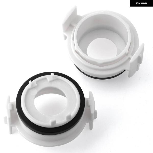 H7 LED ヘッドライト バルブ リテーナー ベース ホルダー アダプター BMW E46 E65 E90 3 325CI 325I 330CI 330I M3 328CI 323I カスタム パーツ アクセサリーItem Width:4...