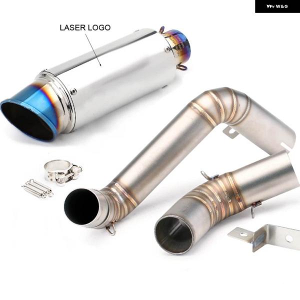 KTM DUKE 200 DUKE 125 DUKE 390 2012 - 16 バイクエキゾーストマフラー エスケープサイレンサーリンクチューブ ミドルパイプ カスタム パーツ アクセサリーOrigin:Mainland ChinaKTM...