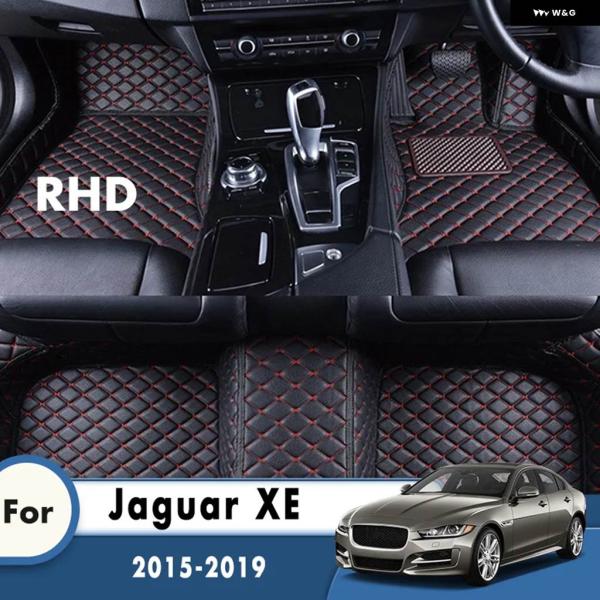 RHD カーフロアマット ジャガー XE 2015 - 19 カーペット カスタム オートスタイリング インテリアカバー パーツライン カスタム パーツ アクセサリーHigh-concerned chemical:NoneFloor Mat...
