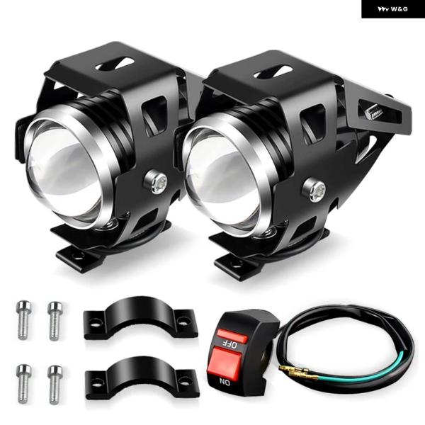 T-MAX560 バイク用 U5 ヘッドライト ヤマハ TMAX TMAX 500 530 560 SX DX テックマックス ABS フロントスポットライト フォグランプ TMAX530 TMAX500 カスタム パーツ アクセサリーHi...