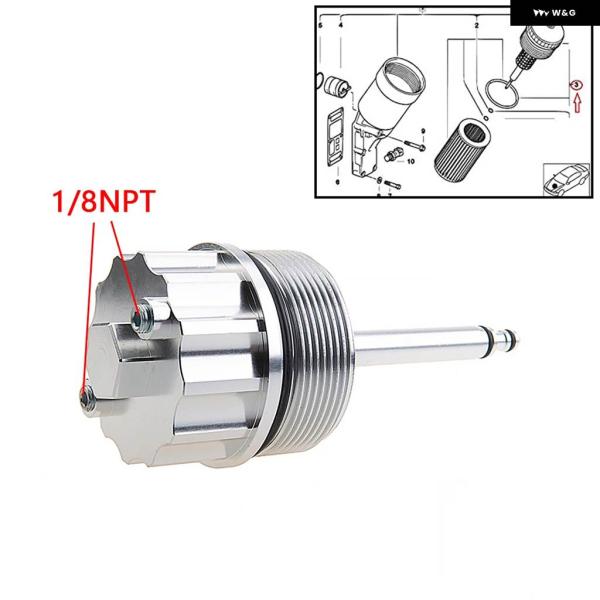 アルミアダプターフィルターカバーキャップオイルフィルターハウジングBMW M40 M42 M43 M44 316I 318I 518I Z3 1.8 1.9 CAP225 カスタム パーツ アクセサリーItem Diameter:0inch...