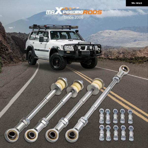 フロントリアスタビライザーリンク 日産パトロール GU Y61 2-8 リフトフロントリア カスタム パーツ アクセサリーSpecial Features:high performanceItem Diameter:10cmItem Wei...