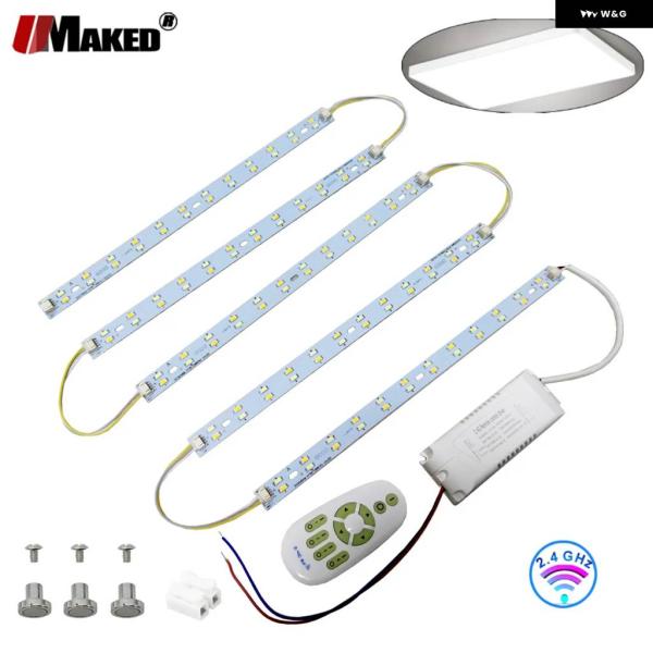 LED PCB セット 40-60-80-120X2W バーストリップ SMD5730 アルミランププレート ドライバー 天井ライト交換キット チューブソース レトロ カスタム パーツ アクセサリーHigh-concerned chemic...