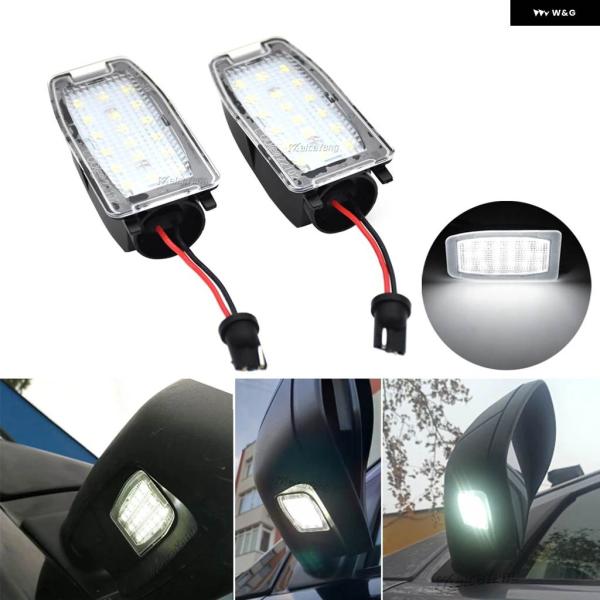 ボルボ S60 S80 1999-2004 XC70 XC90 2003-2006 フロントアンダーサイドバックミラーパドルライトモジュールランプ LED カーテシライト カスタム パーツ アクセサリーHigh-concerned chem...