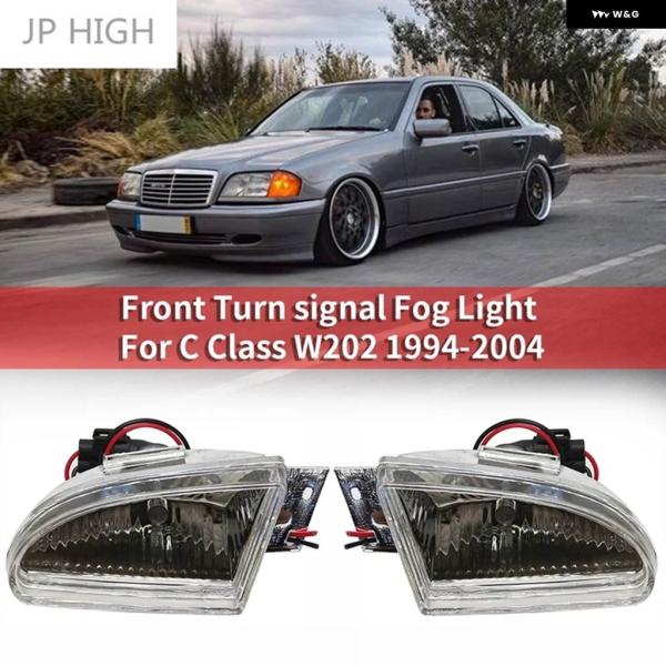 フォグランプ フロントウィンカー フォグランプ メルセデスベンツ Cクラス W202 1994-2004 カスタム パーツ アクセサリーCertification:ce,ROHSSpecial Features:front lightsIt...