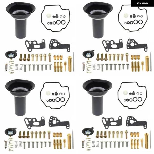 V-MAX 1200 バイク用キャブレターリペアキット 4点セット VMAX 1985-2000 V-MAX1200 プランジャー カスタム パーツ アクセサリーHigh-concerned chemical:NoneModel Name:...