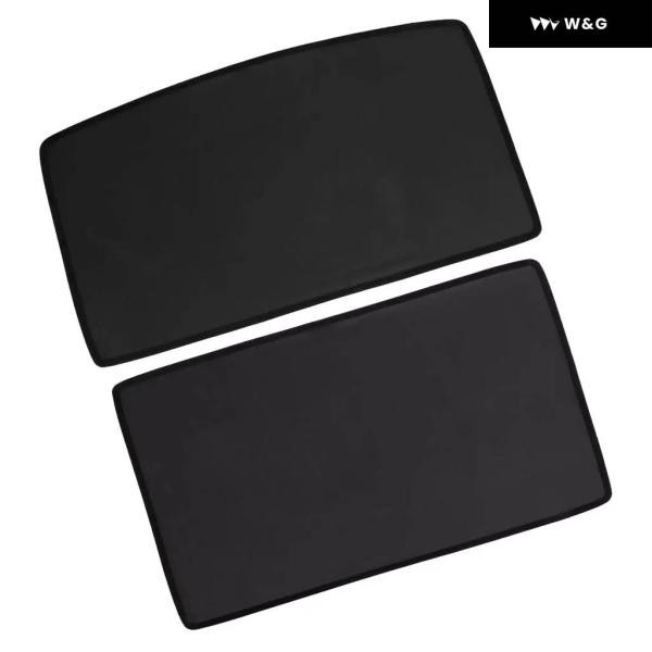 ルーフサンシェード カバー フロント リア トップウィンドウ サンヒートメッシュ ブラック テスラ モデルS 2016-20 カスタムパーツ アクセサリー 交換用部品Thickness:StandardProduct application...