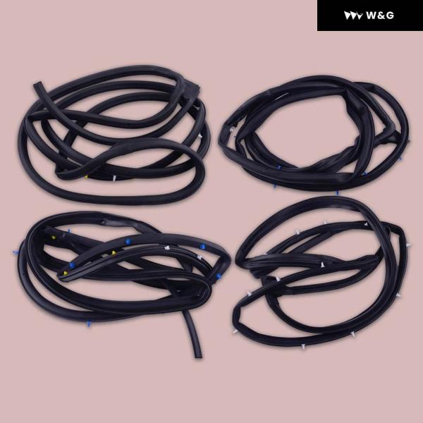 72350-SNE-A01 72310-SNE-A01 1セット フロント リア 左 右 ドア ウェザーストリップ シール ゴム ホンダ シビック セダン 2006 2007-2011 カスタムパーツ アクセサリー 交換用部品Hign-co...