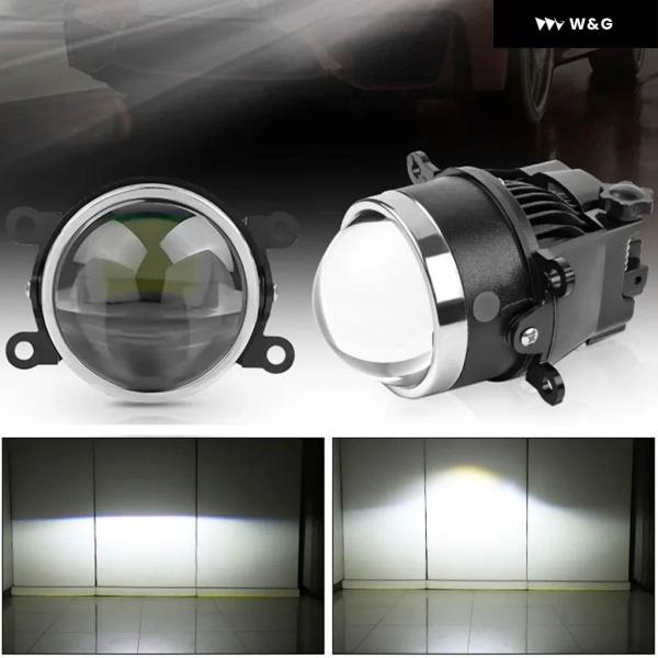 3インチ バイLED フォグランプ ドライビングホワイトライト ハイロープロジェクターレンズ フォード フォーカス MK2 MK3/ ホンダ / 三菱 /ルノー/ スバル / 日産 カスタムパーツ アクセサリー 交換用部品Hign-conc...