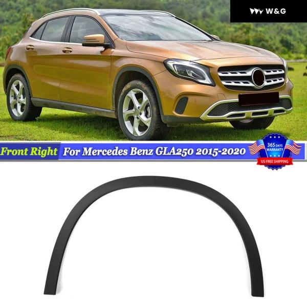 1568852422 1568852322 フロントフェンダーホイールフレアモールディング トリム ベンツ X156 GLA250 2015-2020 ホイール マッドガード ストリップ 1568851200 カスタムパーツ アクセサリー ...
