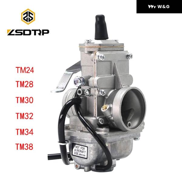 ZSDTRP キャブレター VERGASER キャブ TM24 TM28 TM30 TM34 TM32 TM38 フラットスライド キャブレター スピゴット TM34-2 42-6100 カスタムパーツ アクセサリーSpecial Feat...