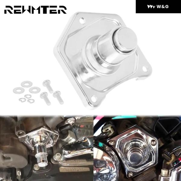 オートバイ バイク ソレノイド カバー プッシュ ボタン スターター クローム ハーレー ツーリング ツインカム ダイナ スポーツスター XL 1991-2018 EVO エレクトラグライド カスタムパーツ アクセサリーProtective...