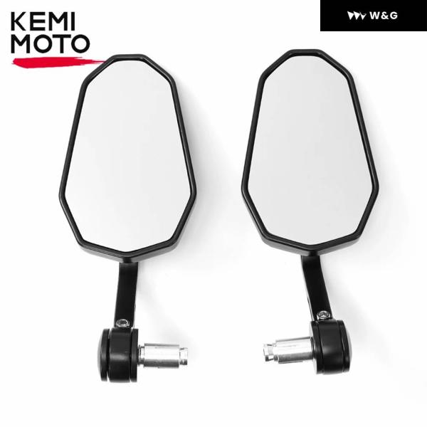 オートバイ バイク バーエンド ミラー サイドバックミラー CNC 合金 ミラー 7/8インチ 22MM 汎用 BMW R1250GS R1200GS MT07 カスタムパーツ アクセサリーHign-concerned Chemical:N...