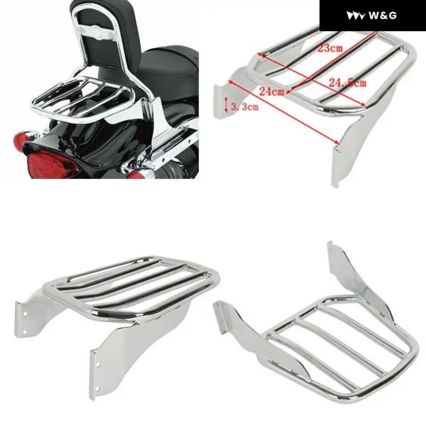 オートバイ バイク シーシーバー スポーツラゲッジラック ハーレー ファットボーイ ソフテイル スタンダード スプリンガー カスタム FLST FXST FLSTFB FXSTB ナイトトレイン カスタムパーツ アクセサリーMaterial...