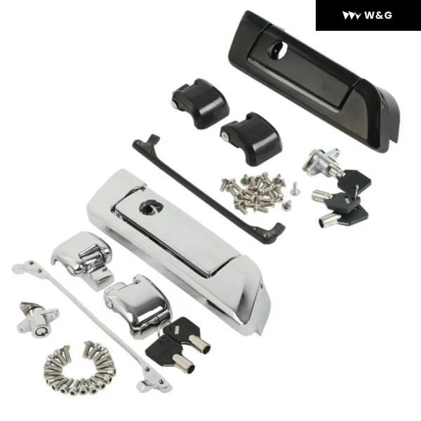 オートバイ バイク ラッチロックハードウェアキット ハーレー ツアーパック ツーリング ロードキング エレクトラ ストリートグライド FLHT FLHX FLHTCU FLHRC 2014-2024 カスタムパーツ アクセサリーHign-c...