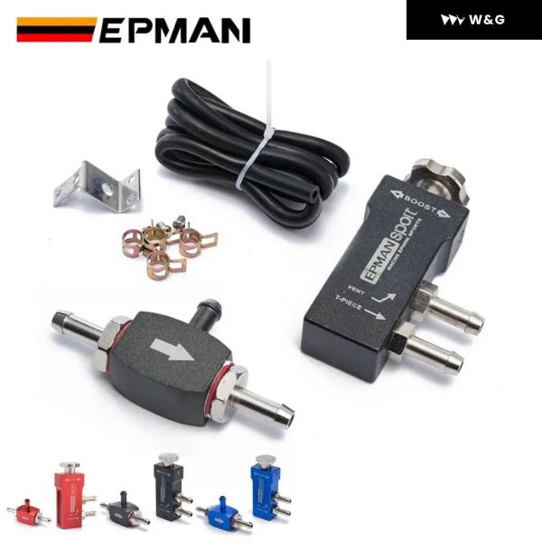 汎用 1-30PSI インキャビンブースト コントロール バルブ - あらゆるターボ車 MBC カラー: ブラック ブルー レッド VW ゴルフ 5 EP-BC999 カスタムパーツ アクセサリーHign-concerned Chemica...