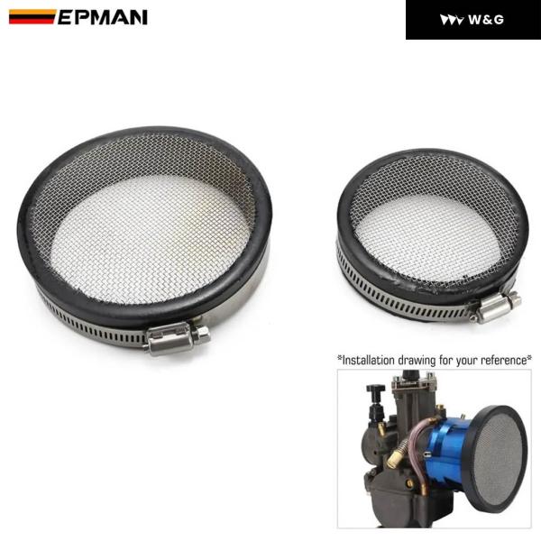 エアスクリーンインサート エアインレット カバー オートバイ バイク エアインテーク フィルター 76MM/102MM キャブレター カスタムパーツ アクセサリーHign-concerned Chemical:NonePlacement o...