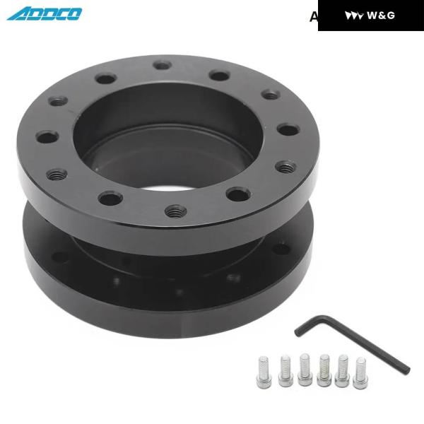 ADDCO 合金 高さ40MM 車用 ステアリングホイール ハブ 延長 アダプター スペーサー ADDG40MMBK カスタムパーツ アクセサリーHign-concerned Chemical:NoneCar Maker:Acura,Ast...
