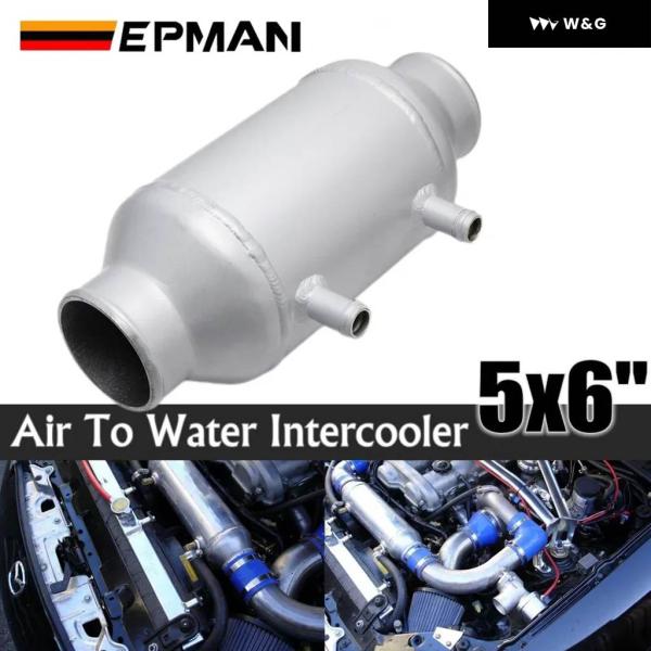 バレルクーラー 水冷式エアチャージエアクーラー インタークーラーキット 5インチ X 6インチ ID/OD 3インチ EPSLK150A カスタムパーツ アクセサリーSpecial Features:UniversalItem Diamet...
