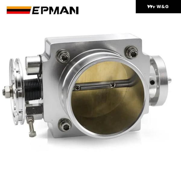 汎用 80MM スロットルボディ インテーク マニホールド RB25/2JZ/EVO 1-6/ ガソリン 4.8/CRUSIER 4.5L -78MM*78MM TKTB80A カスタムパーツ アクセサリーHign-concerned Ch...