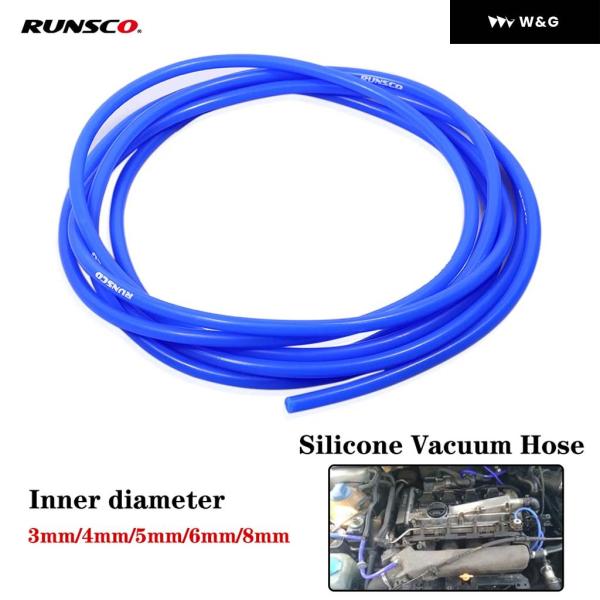 ID 3MM/5MM/4MM/6MM/8MM 車用シリコンバキュームホース オートレーシング インタークーラーライン パイプ チューブ レッド ブルー ブラック カスタムパーツ アクセサリーOther Part Number:Car vac...
