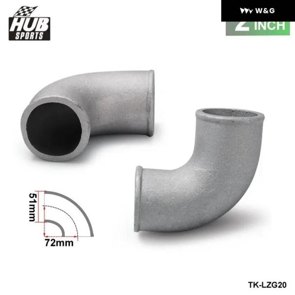 2インチ 鋳造アルミ エルボ パイプ 90度インタークーラー ターボタイトベンド トヨタ MR2 SW20 1990-1995 HU-LZG20 カスタムパーツ アクセサリーSpecial Features:UniversalItem Di...