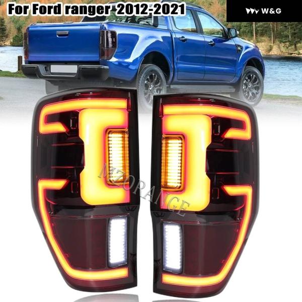 LED テールライト フォード レンジャー 2012-2021 ヨーロッパ バージョン リアライト ブレーキランプ ウィンカーランプ ドライビングリバースランプ カスタムパーツ アクセサリーHign-concerned Chemical:N...