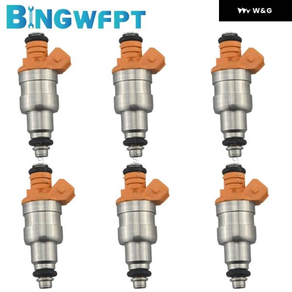 6X ラングラー チェロキー YJ 1987-1998 I6 4.0L カーアクセサリー 燃料 インジェクター 33007127 53003956 FJ26 FJ124 53030343 53030343AB カスタムパーツ アクセサリーH...