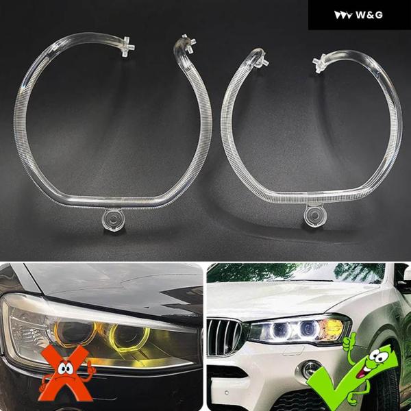 BMW X3 F25 2014-2017 DRL アパーチャーリング デイタイム ランニングライト ライトガイドプレート デイタイム ランニングライト チューブ カスタムパーツ アクセサリーModel Name:0Origin:Mainla...