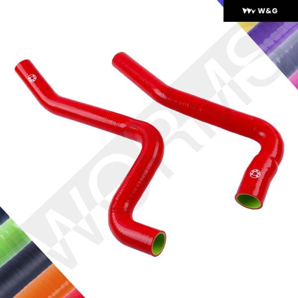 シボレー シボレー コルベット C3 V8 5.7L 5.0L 1977-1982 シリコン ラジエーター クーラントホース パイプ キット 1978 1979 1980 1981 カスタムパーツ アクセサリーPlacement on Ve...