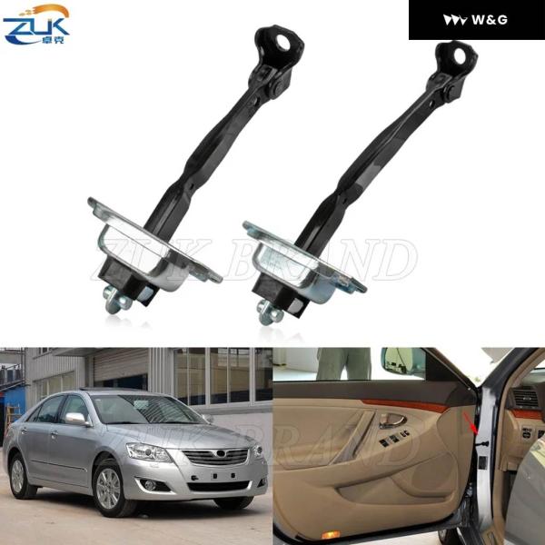 4PCS 車ドアチェックストラップ ドアチェッカーストッパー オープニングリミテッドステイアーム トヨタ カムリ ACV40 2006-2011 68630-06070 68610-06080 カスタムパーツ アクセサリーHign-conc...