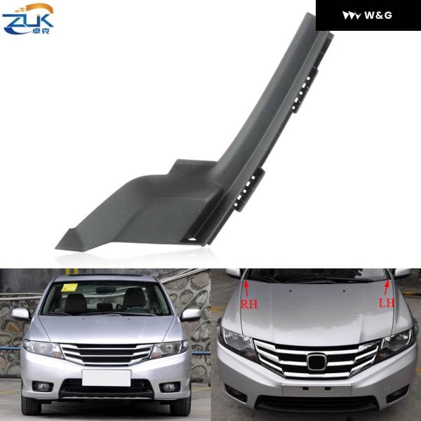 車用 ボンネット エンジン フード ヒンジカバー ホンダ CITY 2009-14 GM2 GM3 TM0 OEM: 74222-TM0-T00 74212-TM0-T00 カスタムパーツ アクセサリーPlacement on Vehicl...