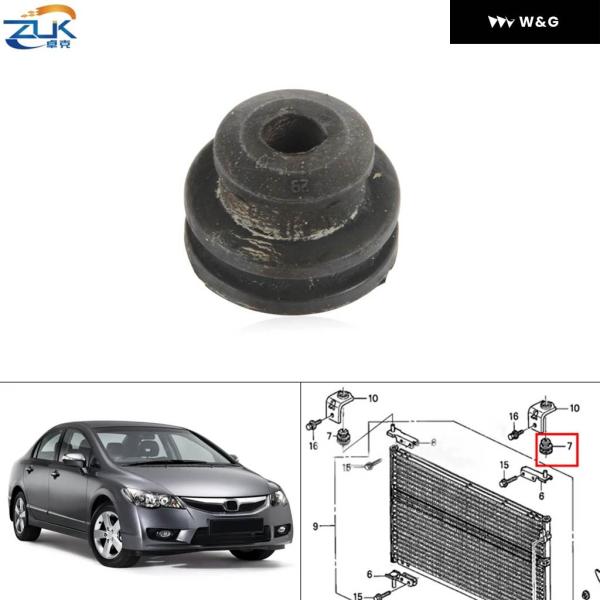 汎用 AC エアコン コンデンサーアッパー マウント ラバー クッション ガスケット2個 ホンダ アコード シビック CRVジャズオデッセイシティ カスタムパーツ アクセサリーCountry/Region of Car Manufactur...