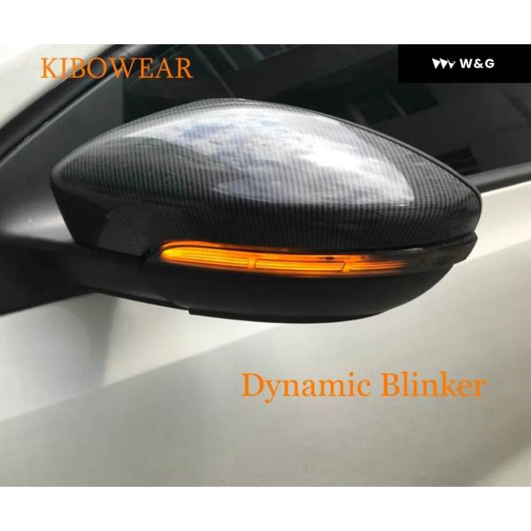 2個ペア LED ダイナミックウィンカー ライト フォルクスワーゲン ジェッタ MK6 ユーロ GLI パサート CC B7 ビートル シロッコ ミラー 2013-16 カスタムパーツ アクセサリーHign-concerned Chemic...