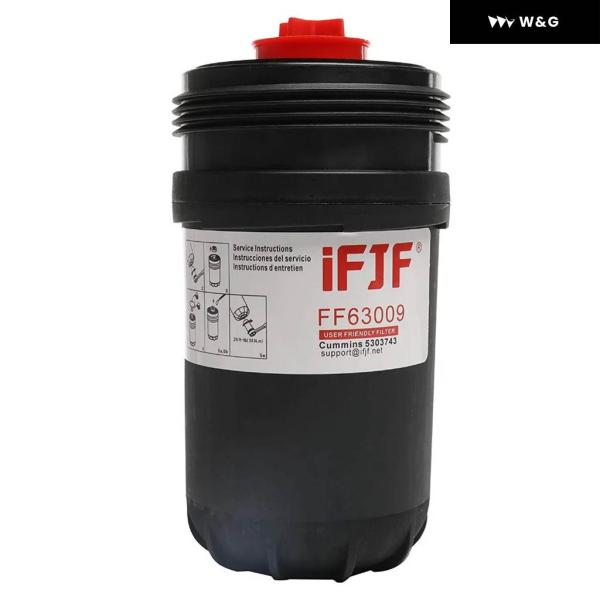 FF63009 燃料 フィルター CUMMINS 5303743 は FF63008 エレメント FH22168 を高性能 CUMMINS B/Lシリーズ に交換 カスタムパーツ アクセサリーOther Part Number:530374...