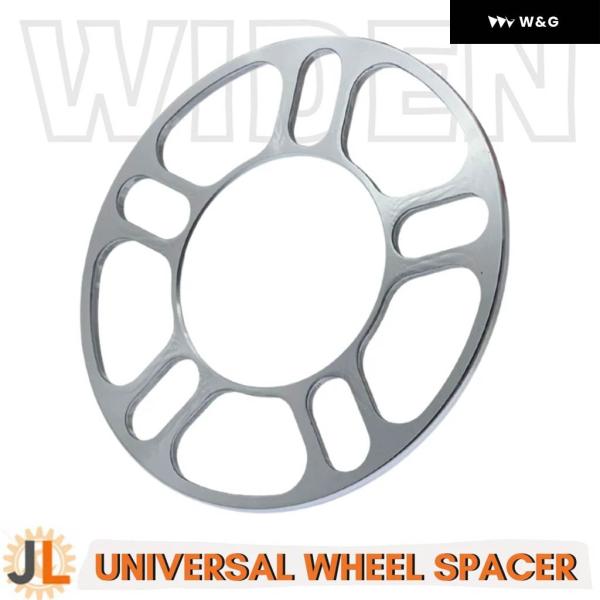 5MM 汎用 ホイール スペーサー ほとんど5ラグホイールPCD 100〜120.65ボルトパターン5X100 5X108 5X114.3ハブホイール アダプター 数量 2 カスタムパーツ アクセサリーMaterial:Aluminum a...