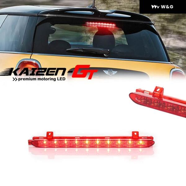 1PC レッド LED ハイ マウント ブレーキ ライト MINI COOPER R56 R57 R58 R60 2007-2014 F54 F55 F56 2014/2015以降 3RD サード ブレーキ ライト カスタムパーツ アクセサ...