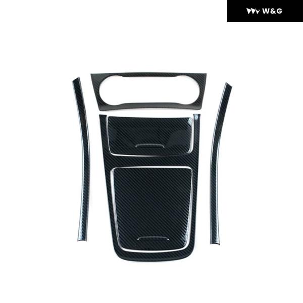 車用センター コンソール CD 収納 ボックス パネル ステッカー トリム デコレーション メルセデス ベンツ CLA C117 GLA X156 A クラス W176 2013-2018 カスタムパーツ アクセサリーHign-concer...