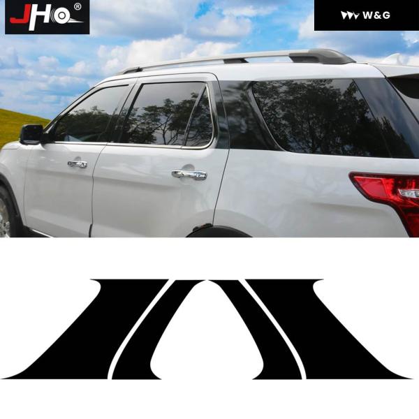 ウィンドウ隠しCピラー ステッカー フォード エクスプローラー 2011-2019 2018 2013-17 車体フローティングサスペンションルーフ カスタムパーツ アクセサリーCategory:StickersType Of Sticke...