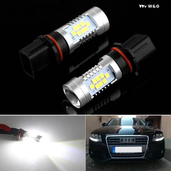 2個 CANBUS P13W PSX26W / SH23W / 12277 バルブ LED フォグ デイタイム ランニングライト プジョー 508 アウディ A4 B8 CA219X2 カスタム パーツ アクセサリーHign-concern...