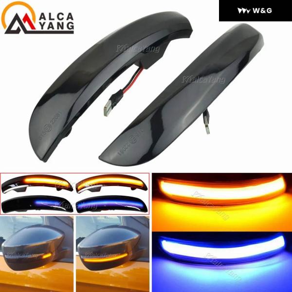 ダイナミック ターン シグナル ライト LED サイド ミラー シーケンシャル インジケーター FORD KUGA ESCAPE C520 ECOSPORT 13-18 FOCUS 3 MK3 SE ST RS US カスタム パーツ アク...