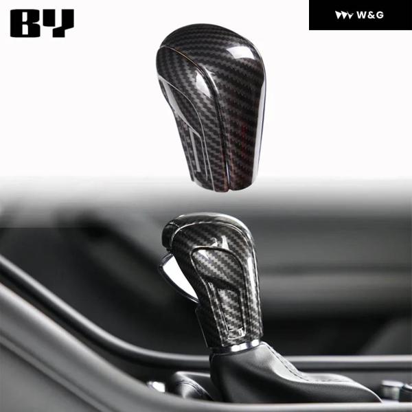 マツダ 3 BP アクセラ CX-30 CX30 CX-50 2020-2022 車用ギアヘッド シフト ノブハンドルカバー トリム ステッカー 自動車内装アクセサリー カスタム パーツ アクセサリーHign-concerned Chemi...