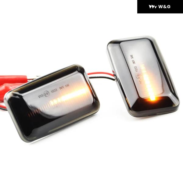 LED ダイナミックサイドマーカー ウィンカーライト ランプ アウディ 100 C3 C4 200 A6 S6 4A / C4 80 90 B2 B3 B4カブリオレクーペV8 4000 カスタム パーツ アクセサリーHign-concer...