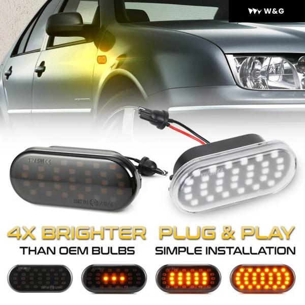 LED ダイナミックサイドマーカー ウィンカーライト インジケーター SEAT CORDOBA ALTEA IBIZA 6L MII LEON 1M INCA ALHAMBRA EXEO TO LED O AROSA カスタム パーツ アク...