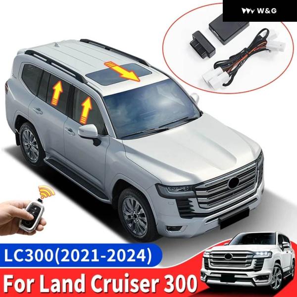 オートウィンドウオープンクローザー+ドアスピードロックキット +OBD モジュール トヨタ ランドクルーザー 300 LC300 2021-2024 2023 インテリア アクセサリー カスタム パーツ アクセサリーHign-concern...