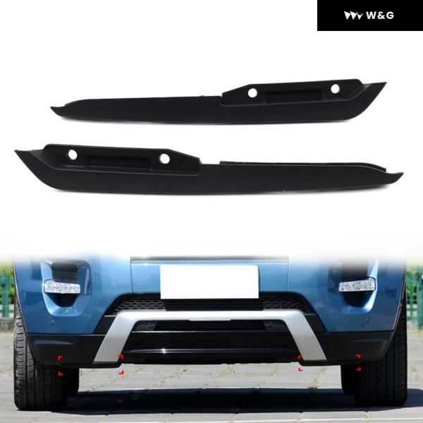 2PCS 車用フロント バンパー アンダーエア ディフレクター トリム アクセサリー ランドローバー レンジローバー イヴォーク 2011-15 カスタム パーツ アクセサリーHign-concerned Chemical:NoneOrig...